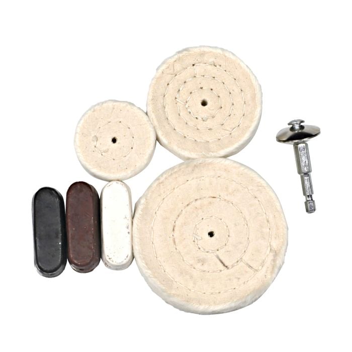 Craftright 7 Piece Buffing Kit - Bunnings Australia