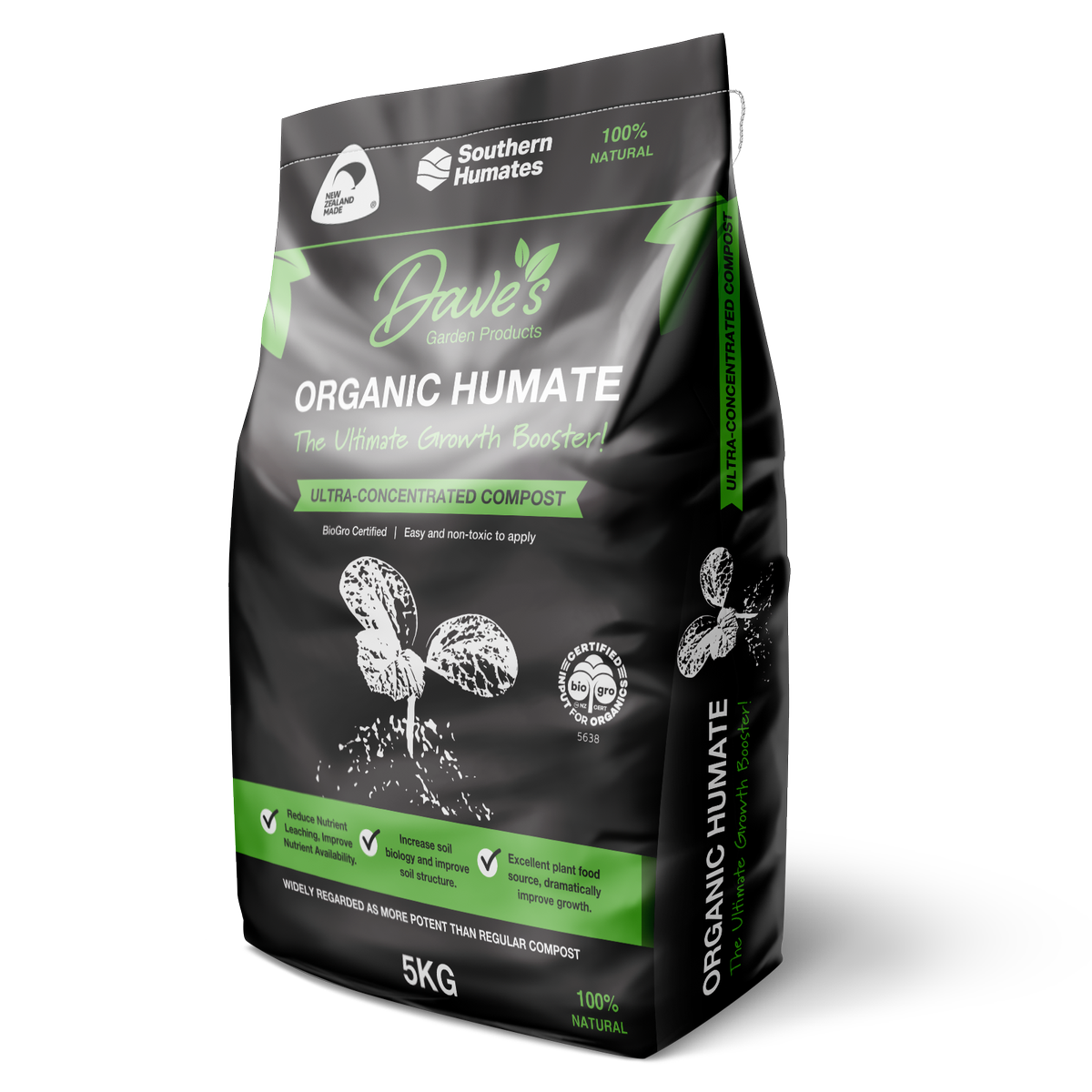 Dave's Garden Products 5kg Organic Humate - Bunnings New Zealand