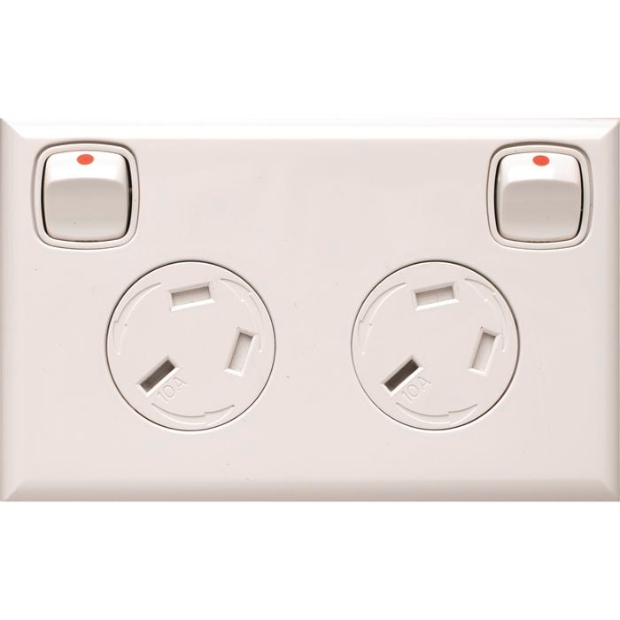 HPM Double Powerpoint With Child Safety - Bunnings Australia