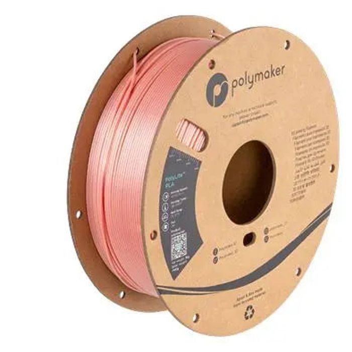 Polymaker PolyLite PLA Silk Quartz Pink 1kg (1.75mm) - Bunnings Australia
