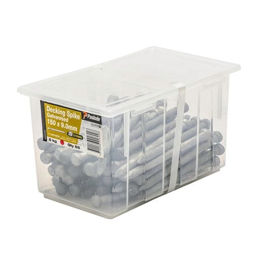 Paslode 150 x 9mm 5kg Galvanised Decking Spikes - 55 Pack - Bunnings ...