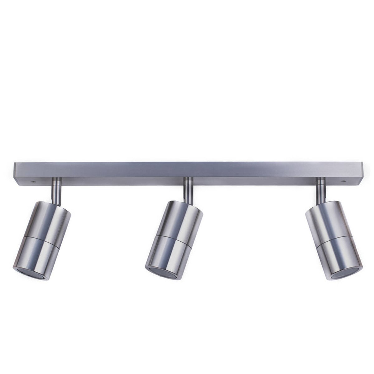 CLA Lighting Exterior Adjustable 3 Head Bar Spot Light (Titanium) IP44 ...