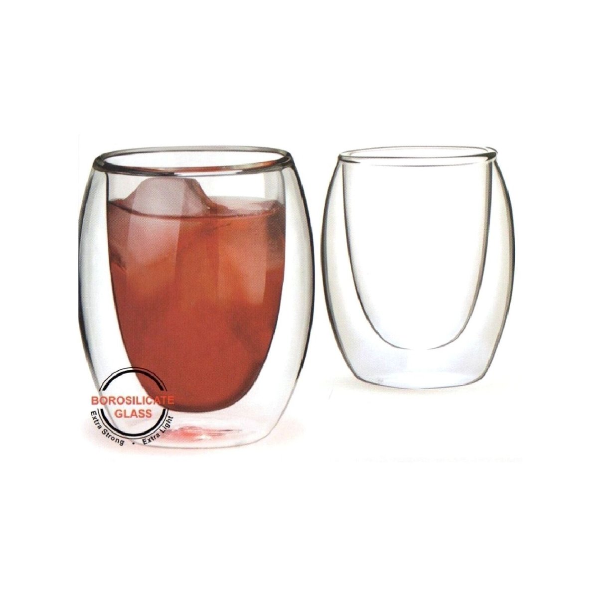 Lexi 220ml Dual Double Wall Espresso Cups - Set of 6 - Bunnings Australia