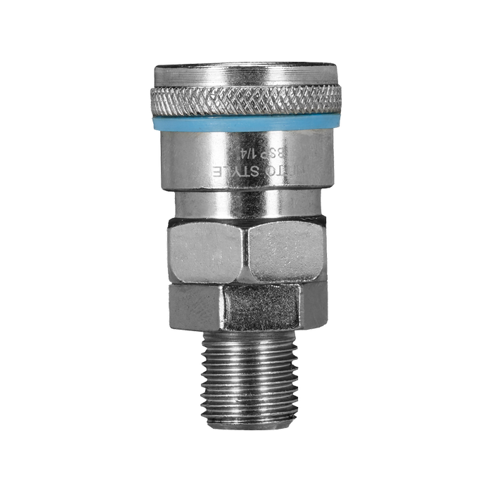 Powerfit Nitto Style ¼" Male Coupler - Bunnings Australia