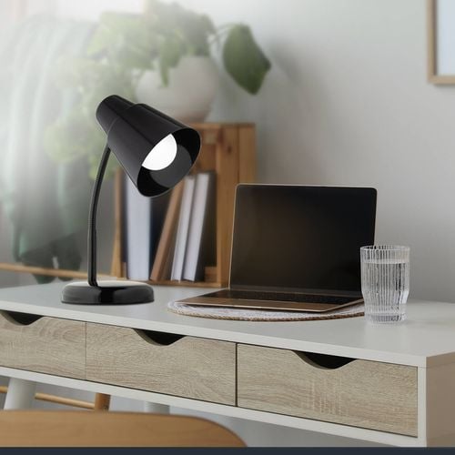 Verve Design Black Brylee Desk Lamp - Bunnings Australia