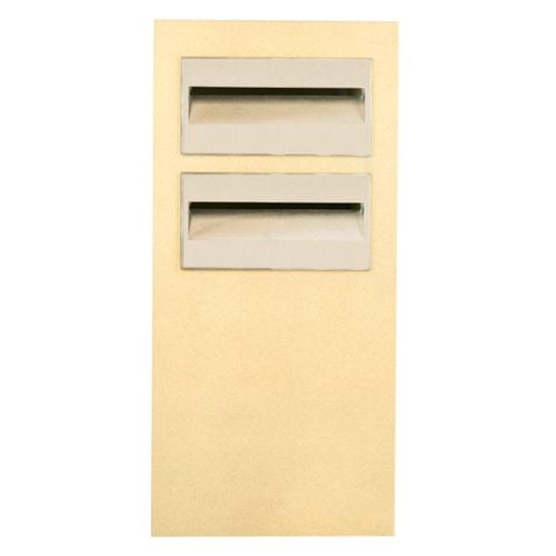 Letterbox Pillar Polytek Duplex L1053key - Bunnings Australia