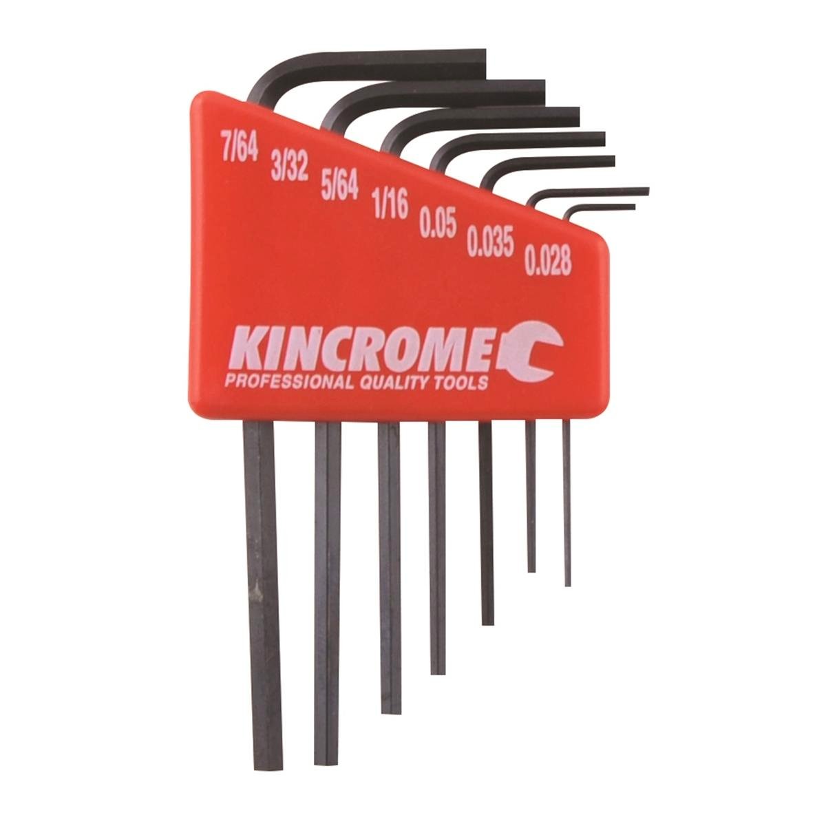 Kincrome 7 Piece Imperial Mini Hex Key Wrench Set - Bunnings Australia