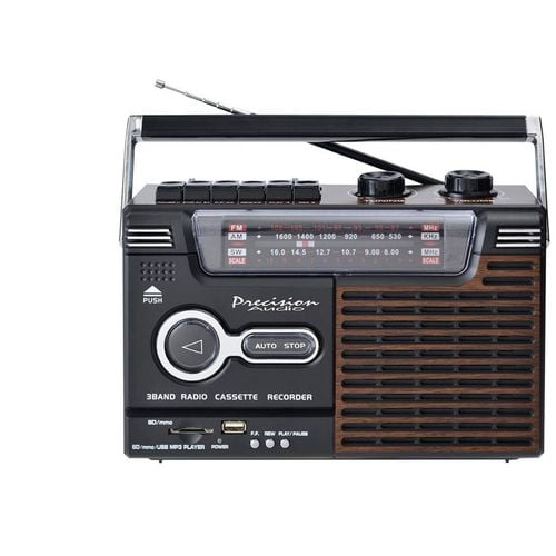 Precision Audio Portable Bluetooth Cassette Player - Bunnings Australia