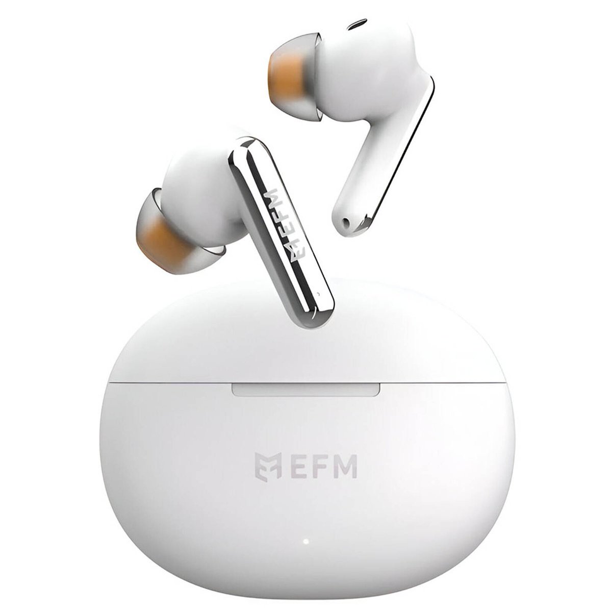 EFM Boston TWS Earbuds with Wireless Charging - White - Bunnings Australia
