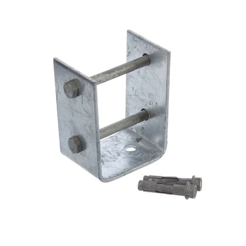 BOWMAC B28 Hot Dip Galvanised Post And Bearer Bracket - Bunnings New ...