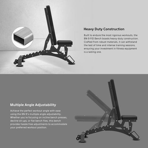 Cortex Bn-9 Fid Adjustable Exercise Bench - Bunnings Australia