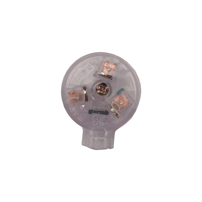 HPM Side Entry Plug Top 10Amp Clear - Bunnings Australia