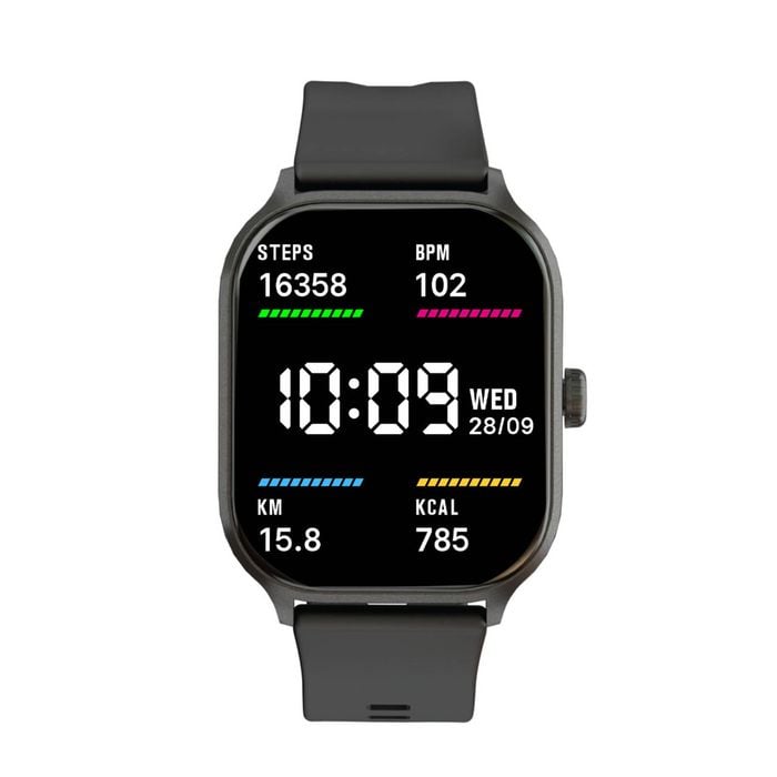 V-Fitness Smart Watch With 2 Inch Touch Screen (Black) - Bunnings Australia