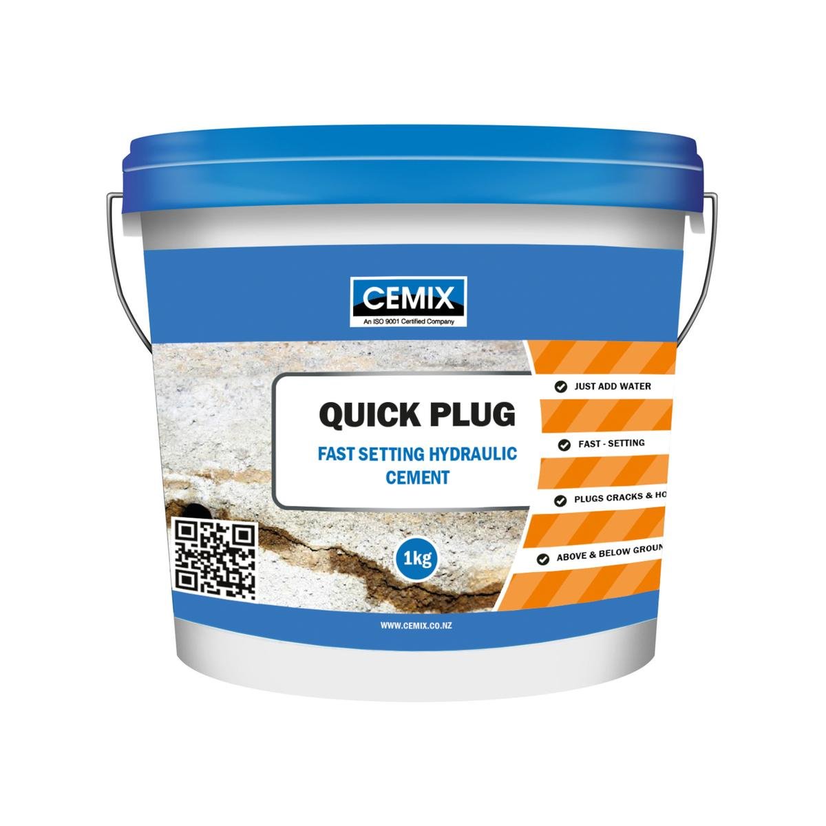 Cemix 1kg Quick Plug Repair Mortar - Bunnings New Zealand
