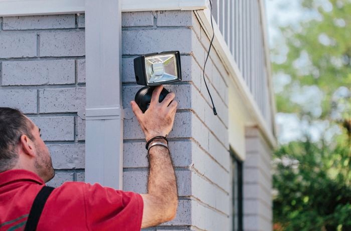 How To Add Outdoor Security Lights - Bunnings Australia