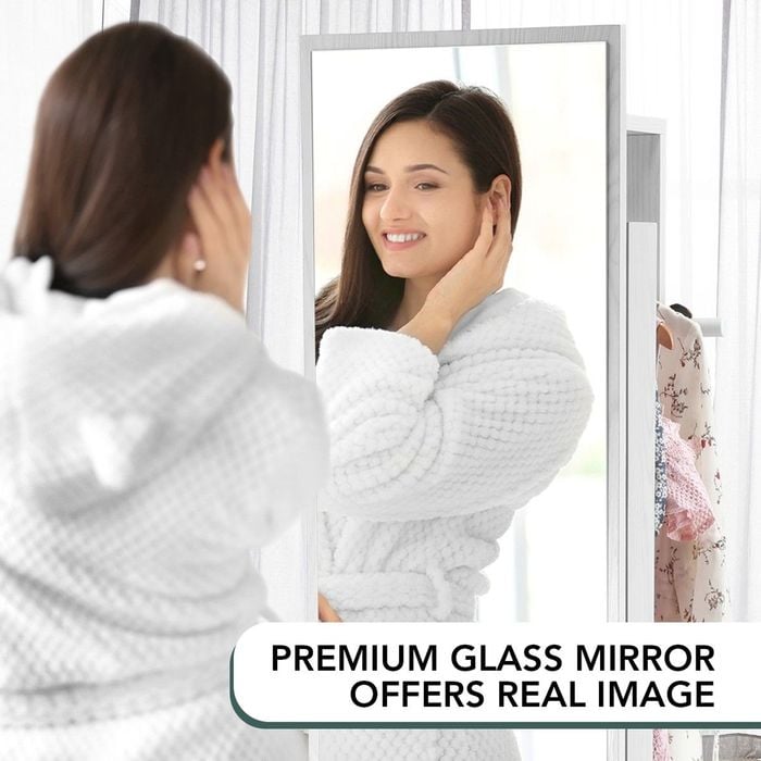 Slim Rotating Mirror Storage Cabinet - Bunnings Australia