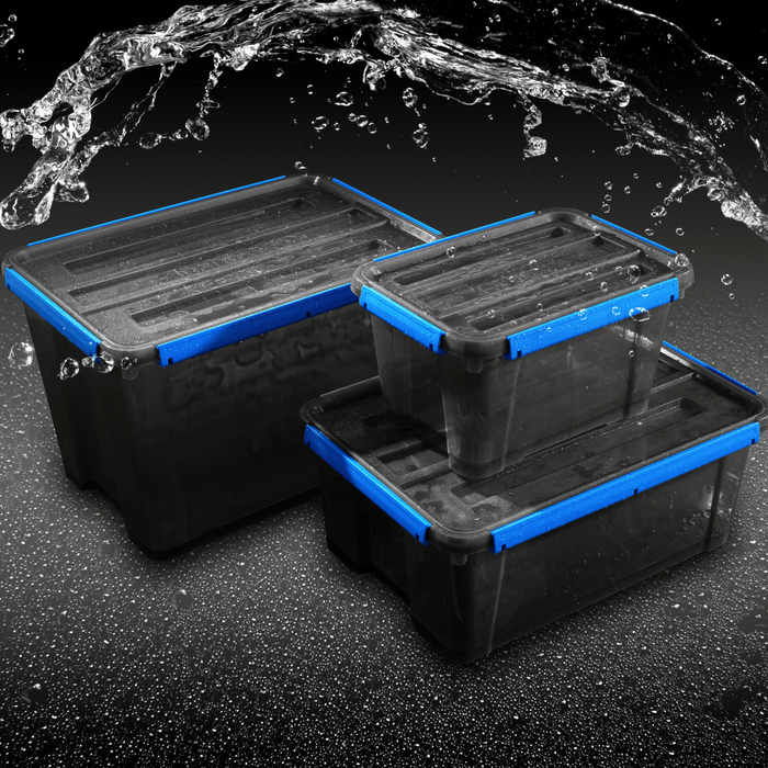 Inabox 12.5L Shadow Black Waterproof Sealed Storage Container ...