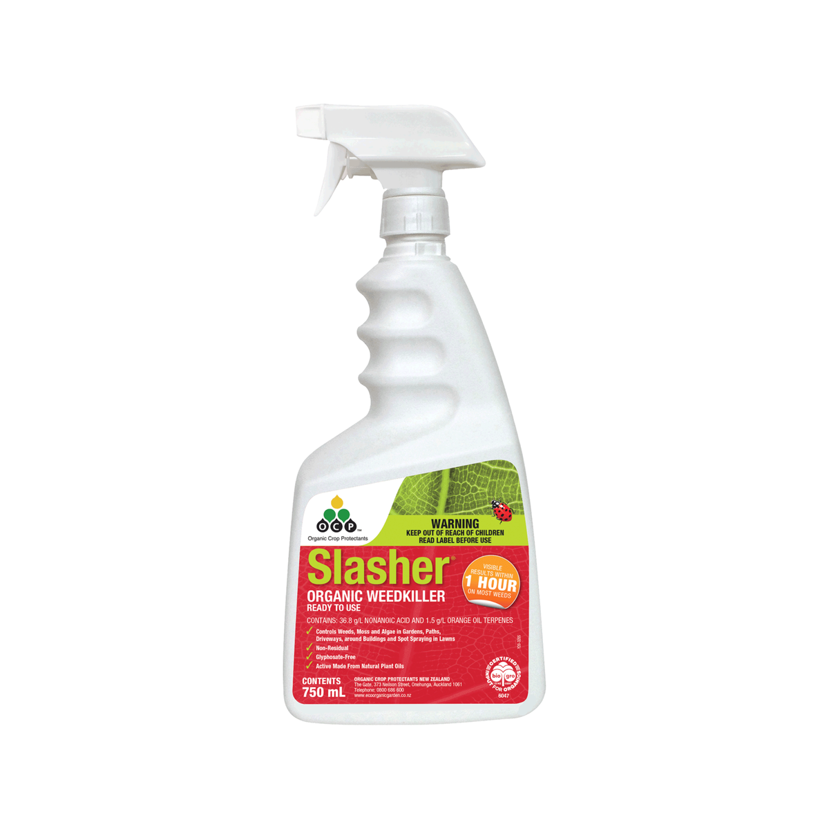 OCP 750ml Ready To Use Slasher Eco-Organic Weedkiller - Bunnings New ...