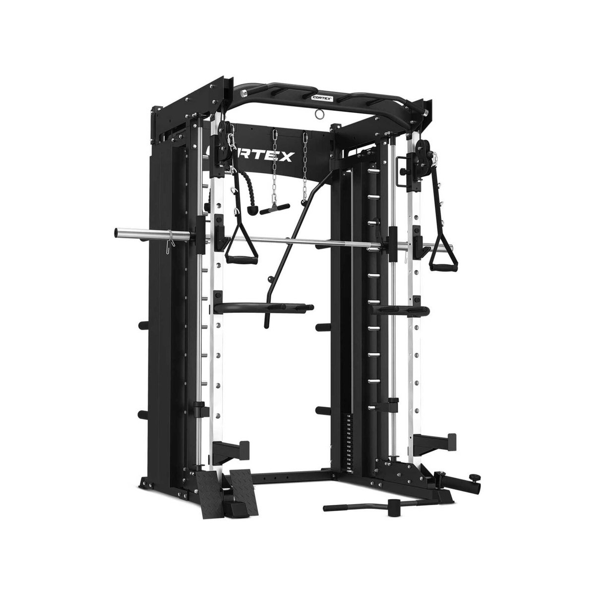 CORTEX SM26 Multi Gym (Dual Stack Functional Trainer, Smith Machine ...