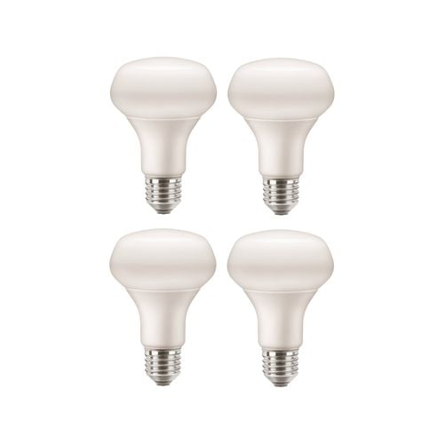 Philips R80 LED 1150lm Cool White Reflector - 4 Pack - Bunnings New Zealand