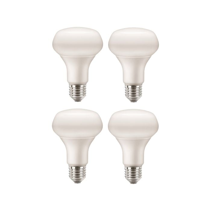 Philips R80 LED 1150lm Cool White Reflector - 4 Pack - Bunnings New Zealand
