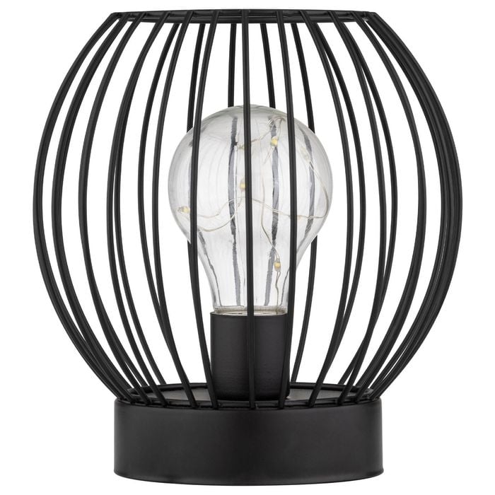 Verve Design Silea Portable Table Lamp - Black - Bunnings New Zealand