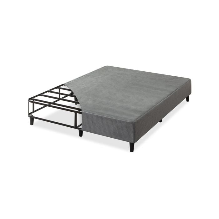 Zinus Double Fabric Bed Base Ensemble Base - Dark Grey - Bunnings Australia