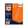 CITECO 2.4m 150kg Industrial Double Sided Fibreglass Ladder - Bunnings ...