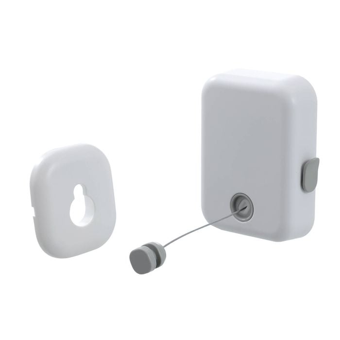 Practa 4m Indoor Wall Mounted Retractable Clothes Line - Bunnings Australia