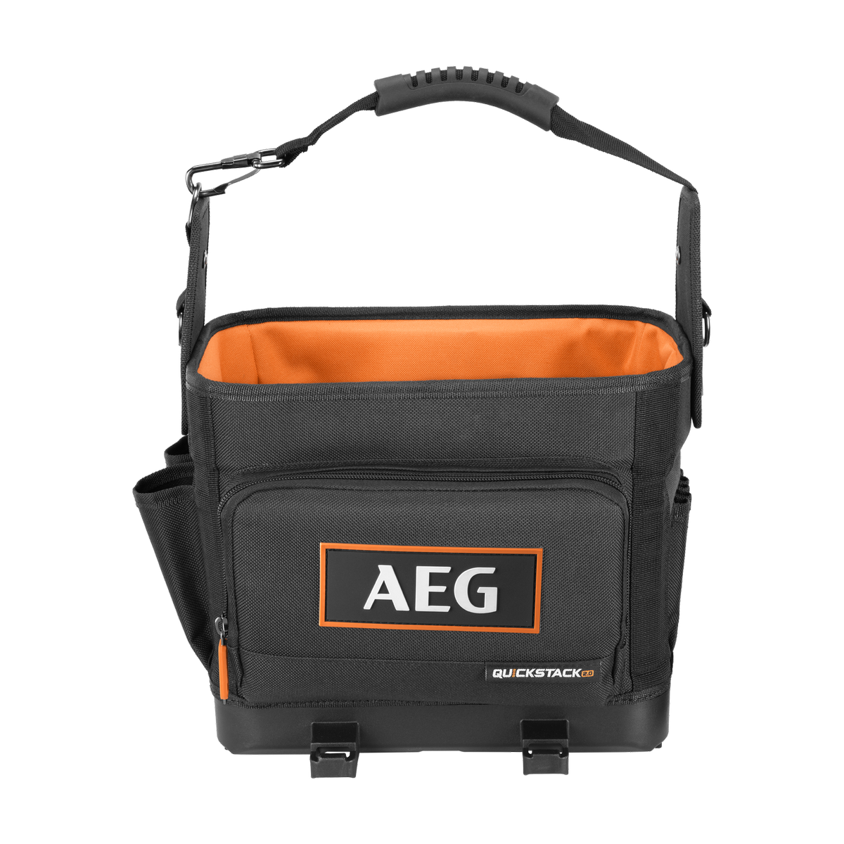 AEG QUICKSTACK 2.0 Half-Size Open Tote Tool Bag - Bunnings New Zealand