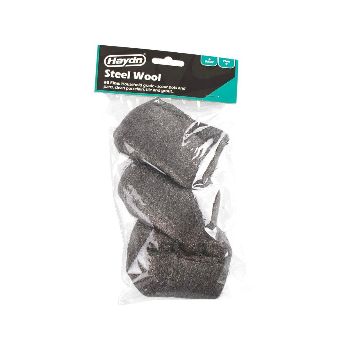 Haydn Steel Wool - 6 Pack - Fine - Bunnings New Zealand