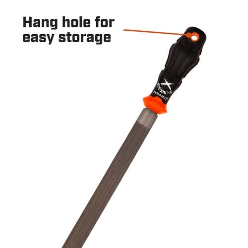 Crescent Nicholson 200mm 8" Half Round Second Cut File - Bunnings Australia