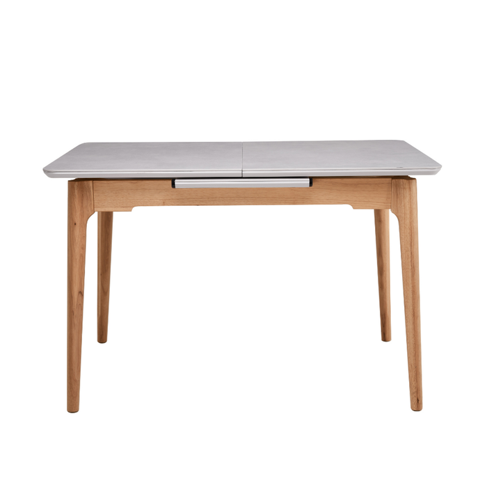 Tayson Rectangular Extension Kitchen Dining Table 140-180cm Wooden ...