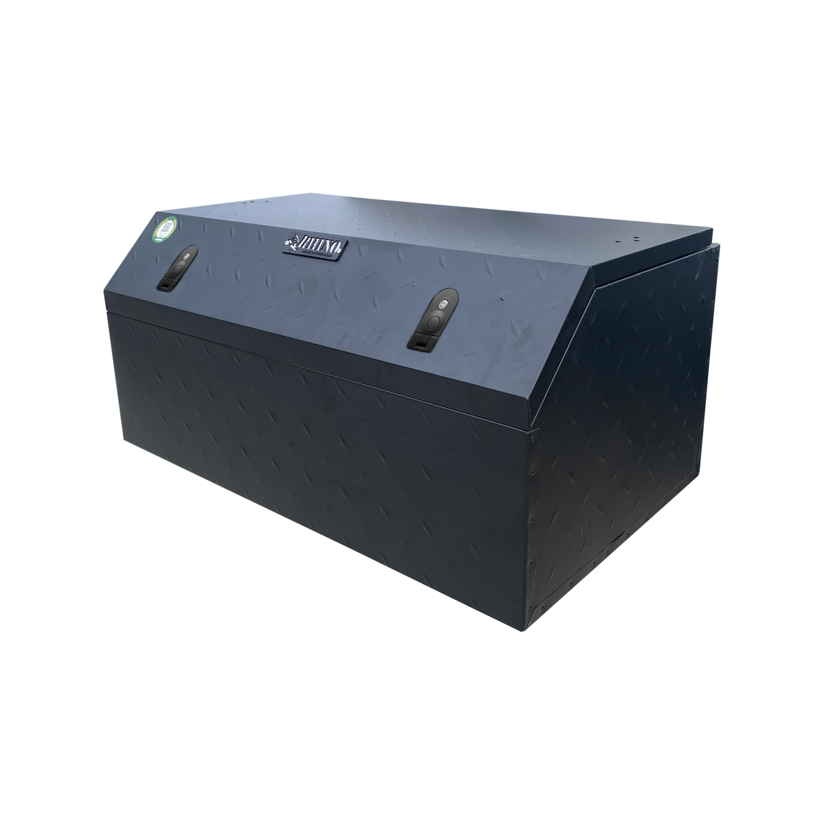 Rhino 1015 x 595 x 470mm Black Powercoat Toolbox - Bunnings Australia