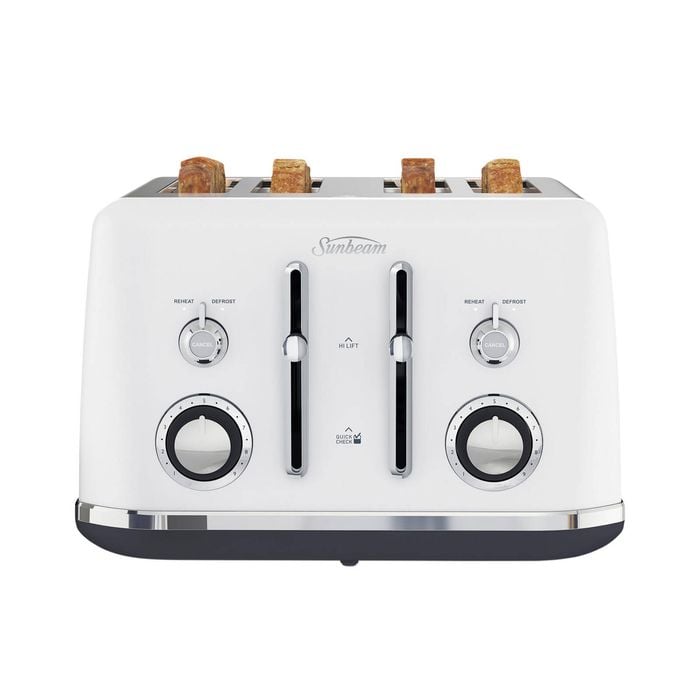 Sunbeam Alinea TA2740W 4 Slice Toaster Ocean Mist - Bunnings Australia