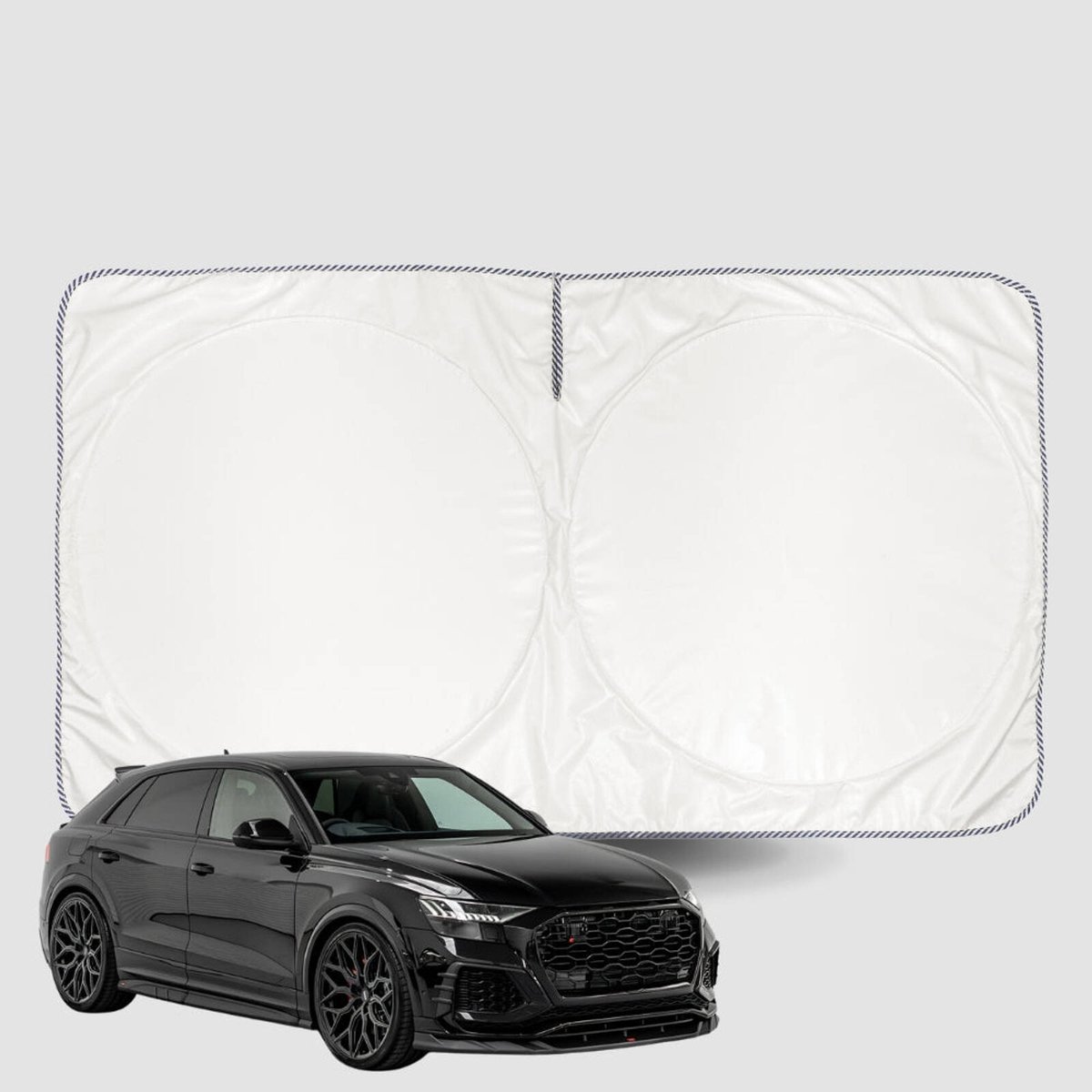 Windscreen Sun Shade for Audi® Q8 SQ8 RSQ8 2018-Current Universal Fit ...