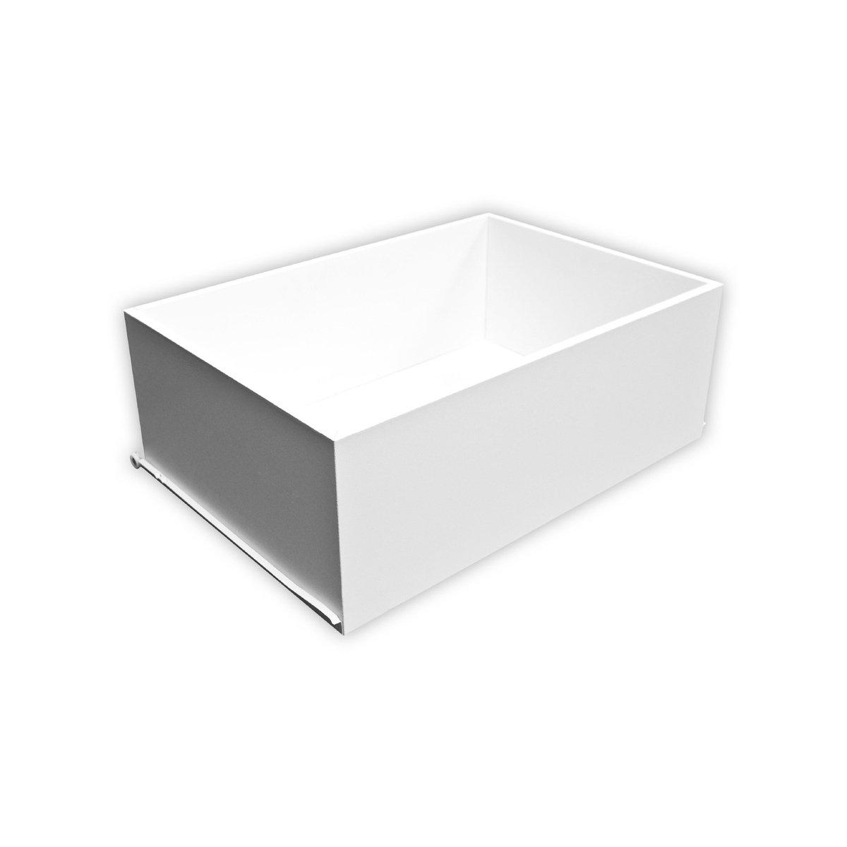 Bedford Furniture 515mm White Sliding Robe Drawers - 2 Pack - Bunnings ...