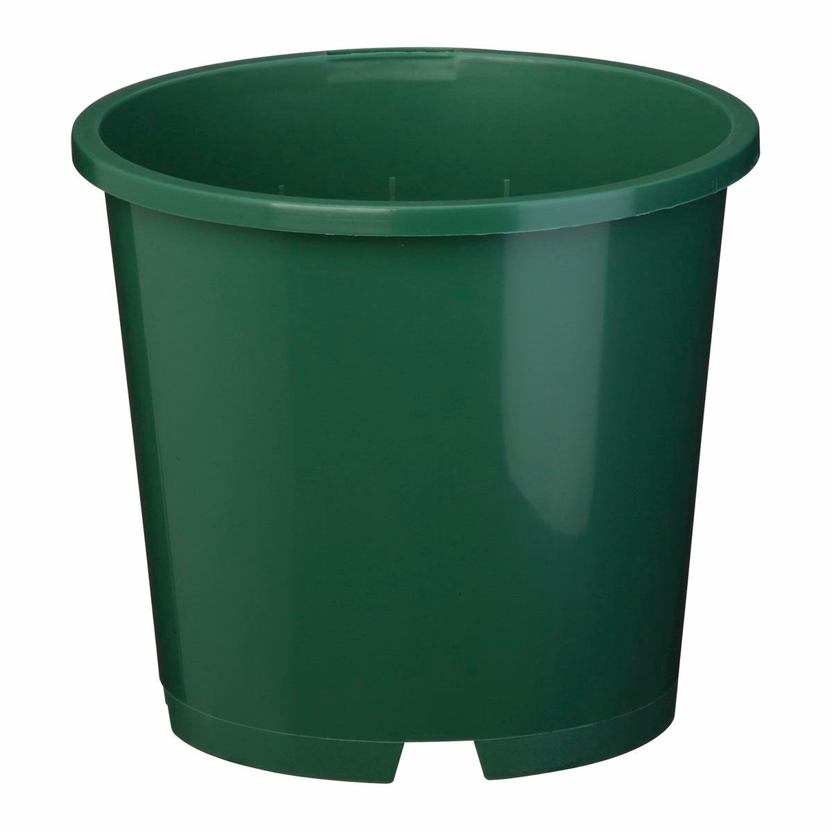 IP Plastics 1.3L (14cm) Round Pot Green - Bunnings New Zealand