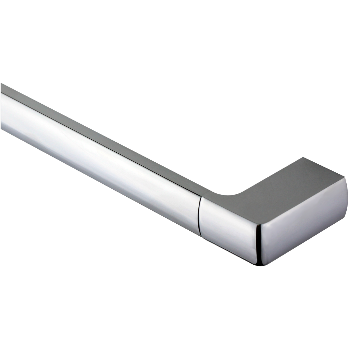 MIXX Sandalwood 800mm Chrome Single Rail - Bunnings Australia