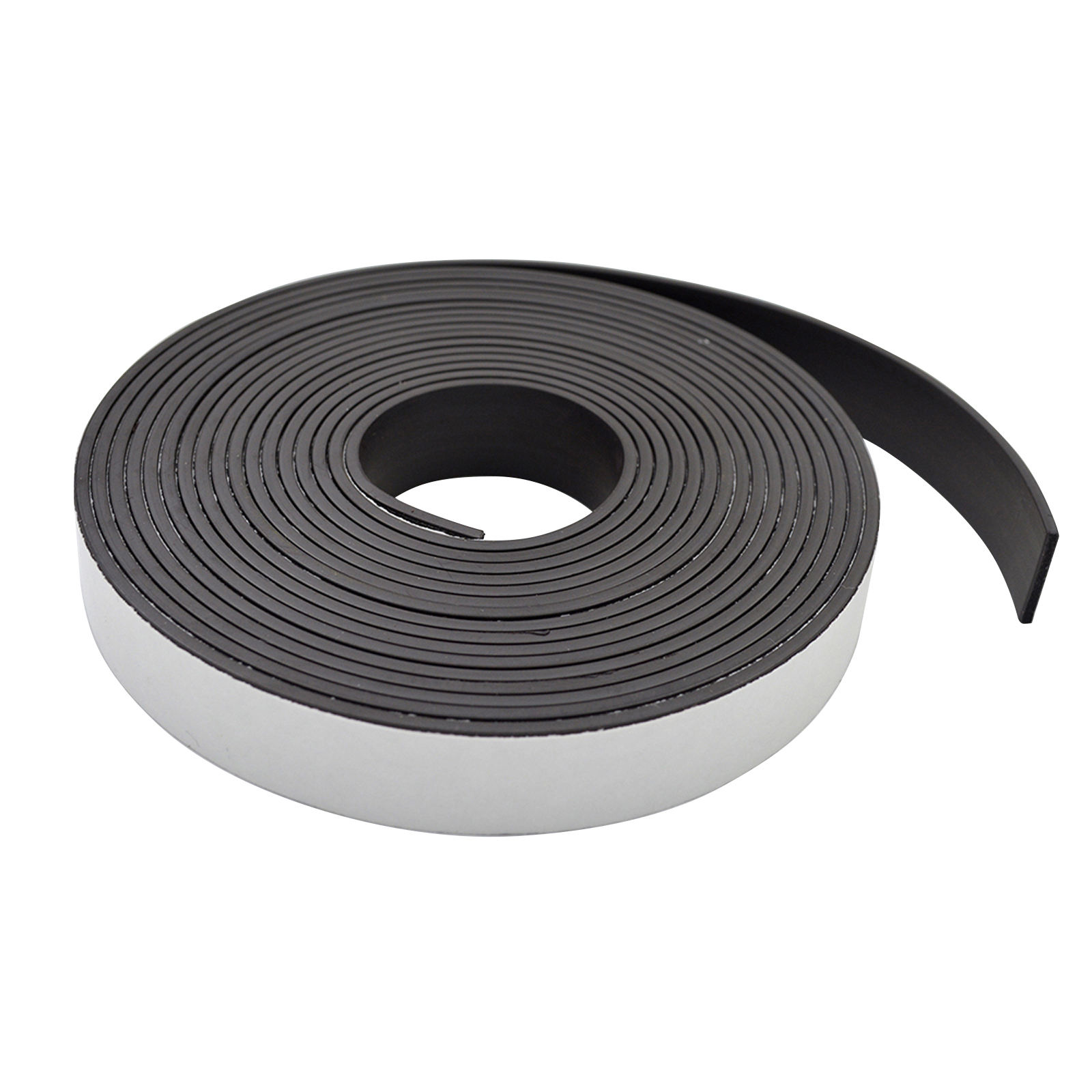 Adhesive magnetic strips store