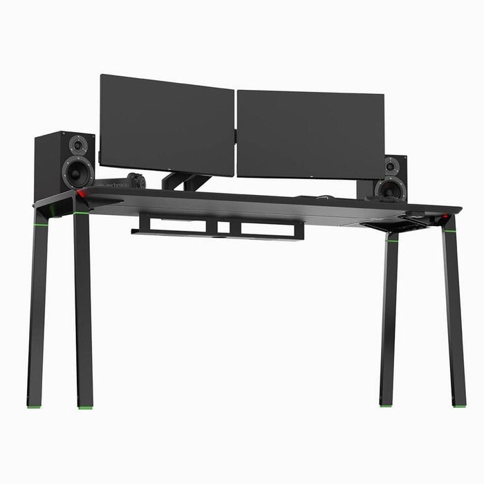 Desky RGB LED Gaming Desk - Cable Tray - Bunnings Australia