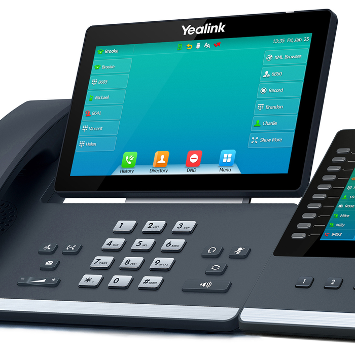 Yealink SIP-T57W 16 Line IP HD Phone - Grey - Bunnings Australia