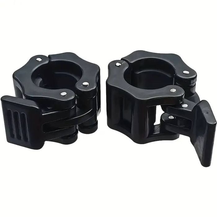 Pair Olympic Barbell Weight Bar Lock Jaw Collars - Bunnings Australia