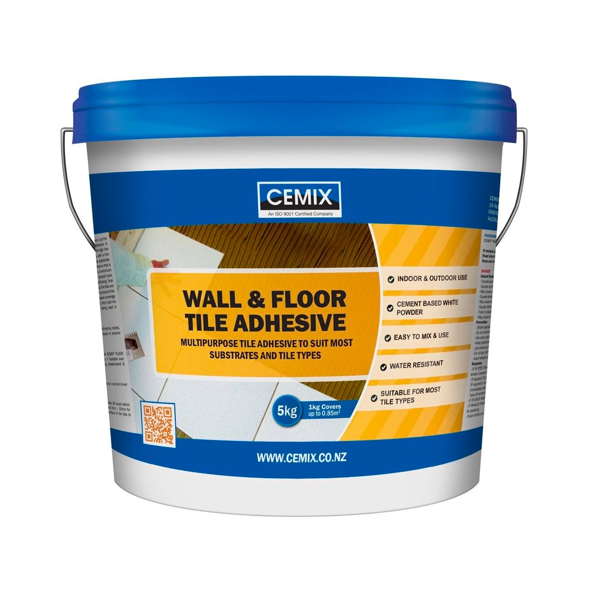 Cemix 5kg Wall And Floor Tile Adhesive - Bunnings New Zealand
