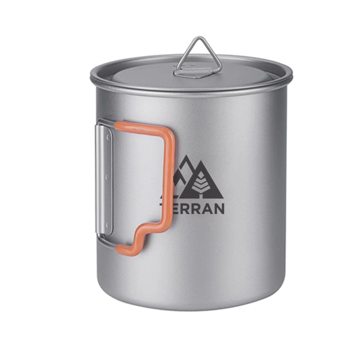 TERRAN Titanium Pot with Silicone Handle 750ml - Bunnings Australia