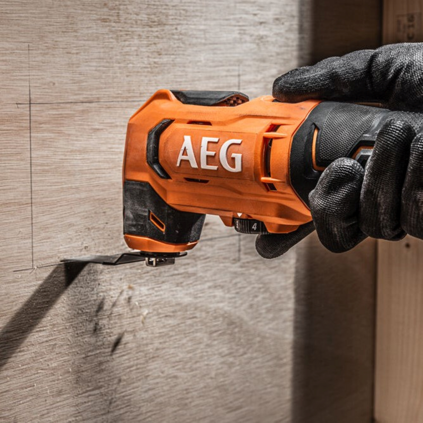 AEG 18V Multi Tool Skin Only Bunnings Australia