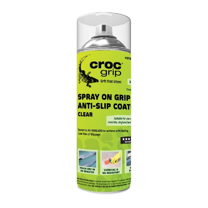 Croc Grip Spray On Clear Anti-Slip Coating - Bunnings Australia