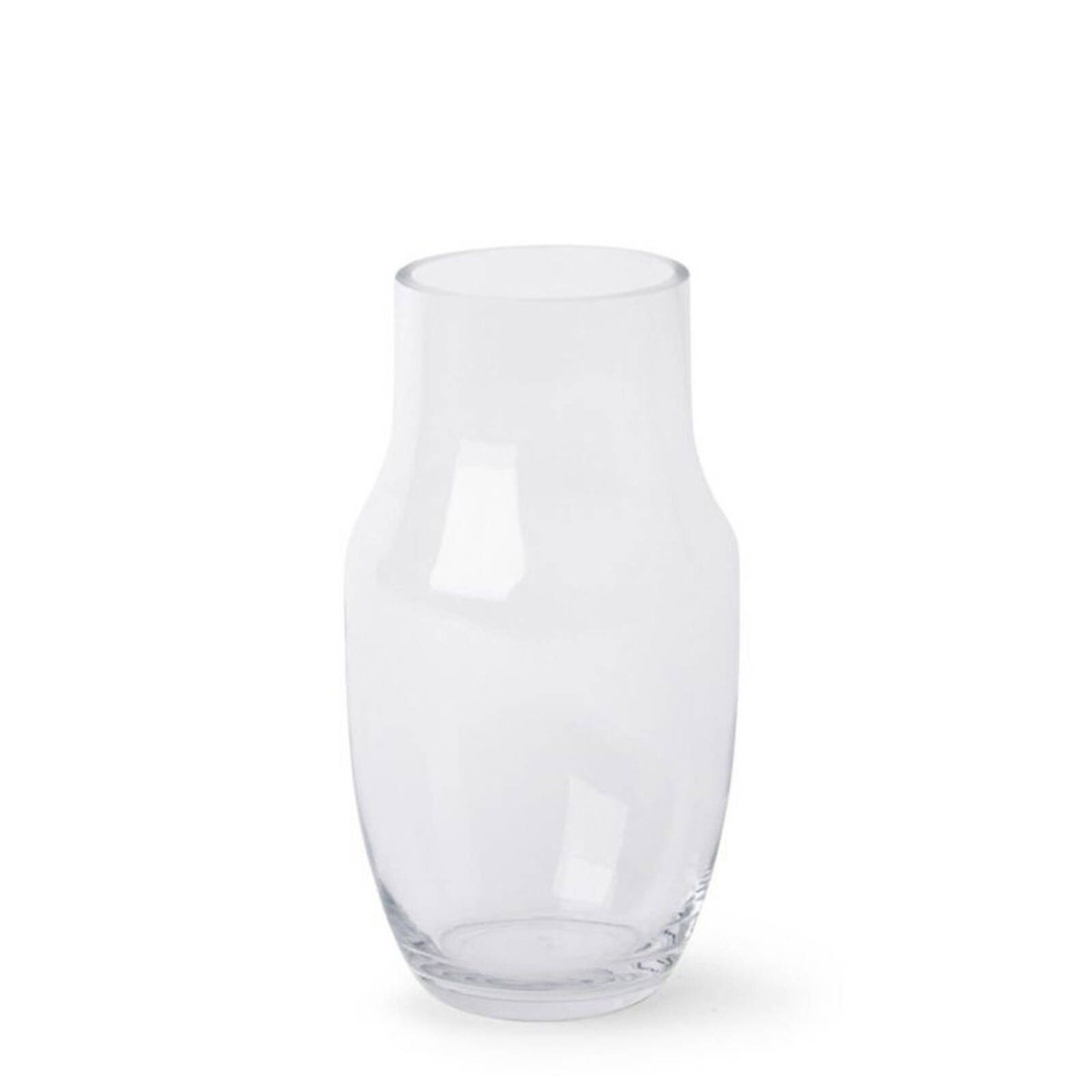 E Style 30cm Glass Romy Flower Vase Decor - Clear - Bunnings Australia