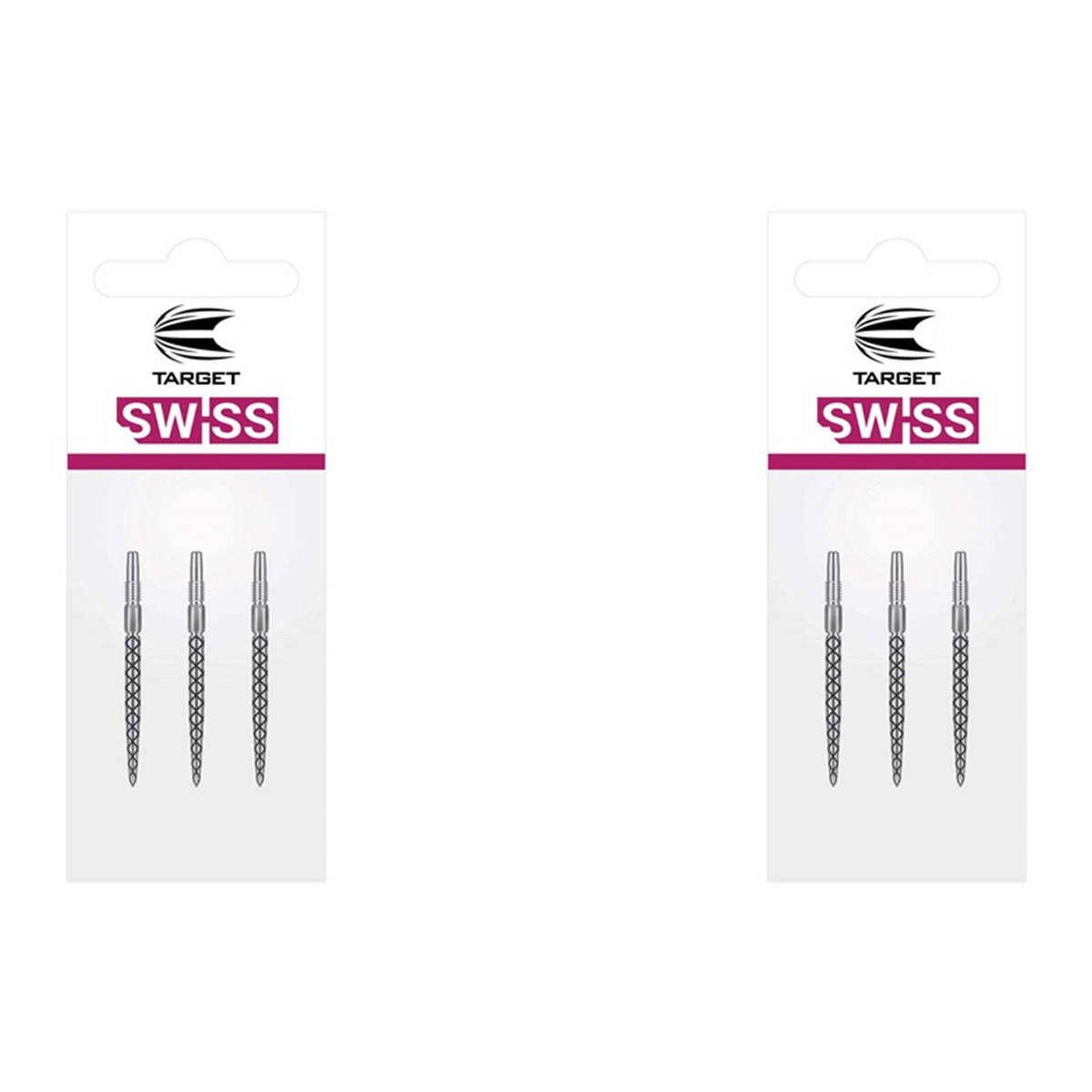 6pc Target 30mm Diamond Pro Swiss Point Accessory For Darts Sp Barrels ...