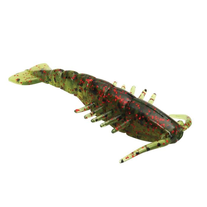6 Pack of Zman 2.5 Inch PrawnZ Soft Plastic Fishing Lures - Watermelon ...